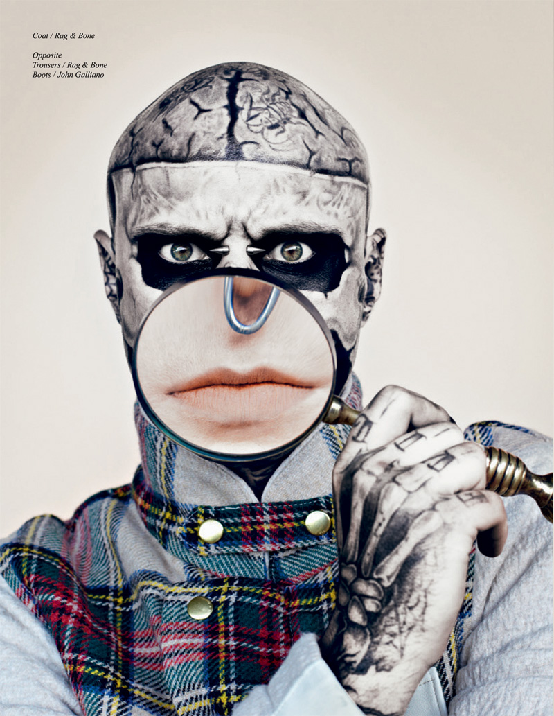 Zombie Boy by Matthew Lyn for Schön Magazine