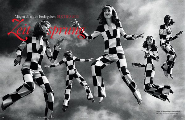 Edie Campbell by Sebastian Kim for Vogue Germany