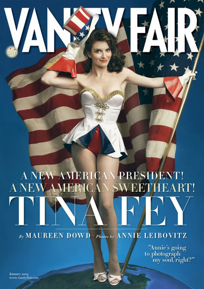 Vanity Fair January 2009 Tina Fey By Annie Leibovitz