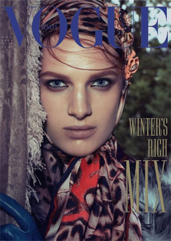 Ashleigh Good Covers Vogue Italia November 2013