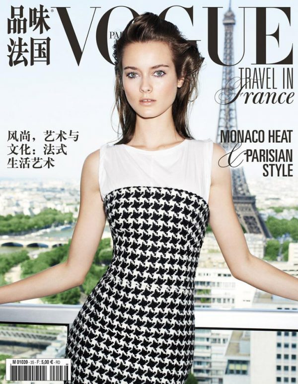 Monika Jac Jagaciak for Vogue Travel in France