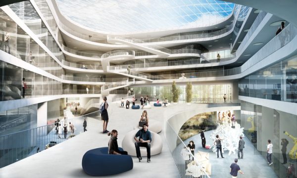 Stuttgart University Building by 3XN Architects
