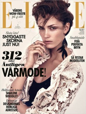 Stina Olsson for Elle Sweden by Andreas Sjodin