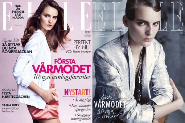 Tilda Lindstam for Elle Sweden by Benjamin Vnuk