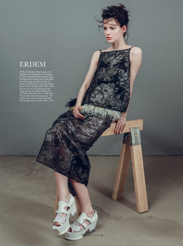 Isabelle Nicolay for ELLE Vietnam by Phuong My & Zhang Jingna
