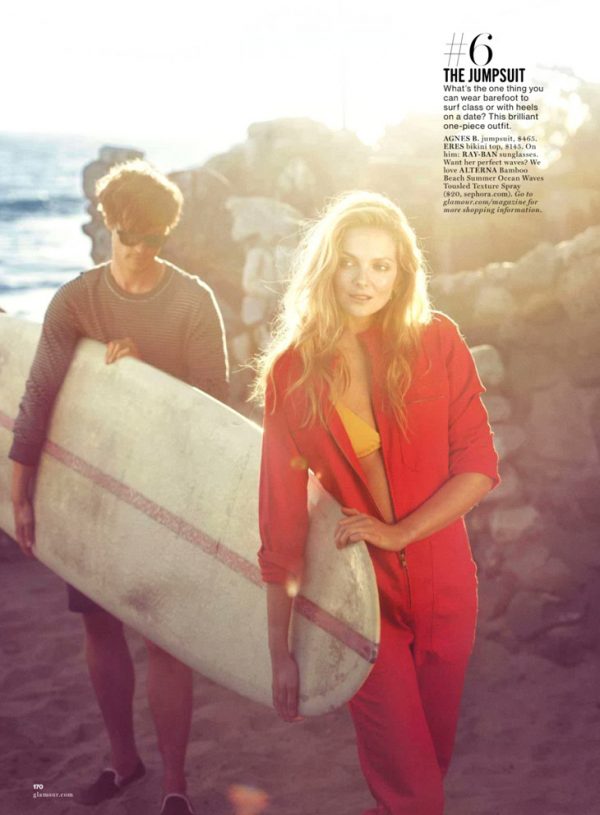 Eniko Mihalik & Matthew Gray Gubler for Glamour US