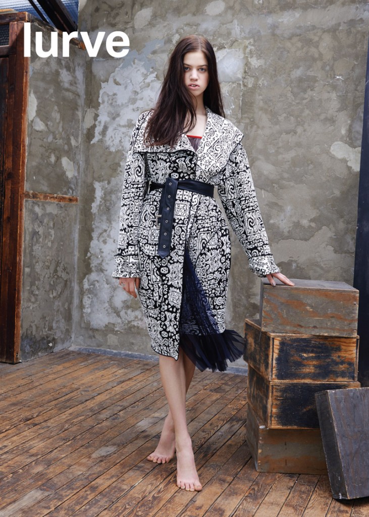 Lily McMenamy by Sonia Sieff for Lurve Magazine