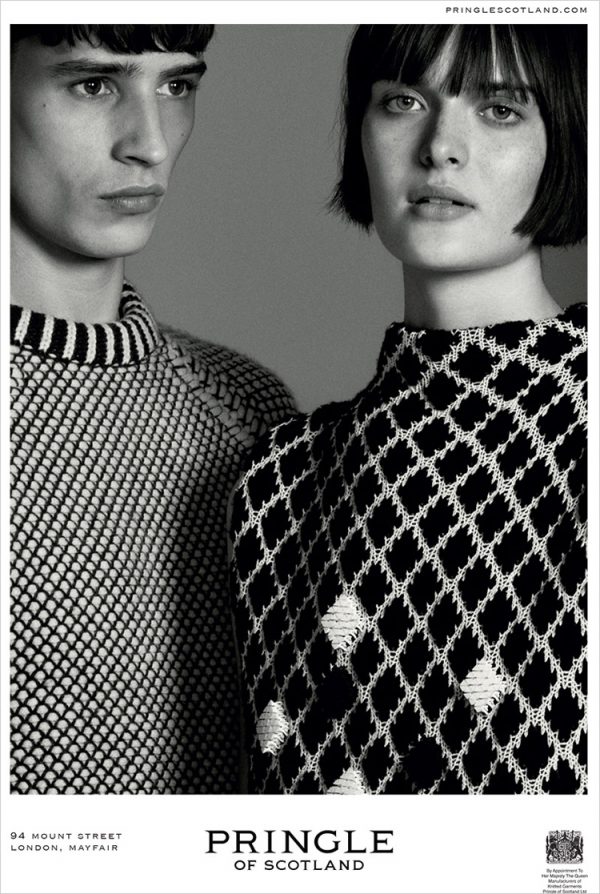 Sam Rollinson & Adrien Sahore for Pringle of Scotland FW4.15