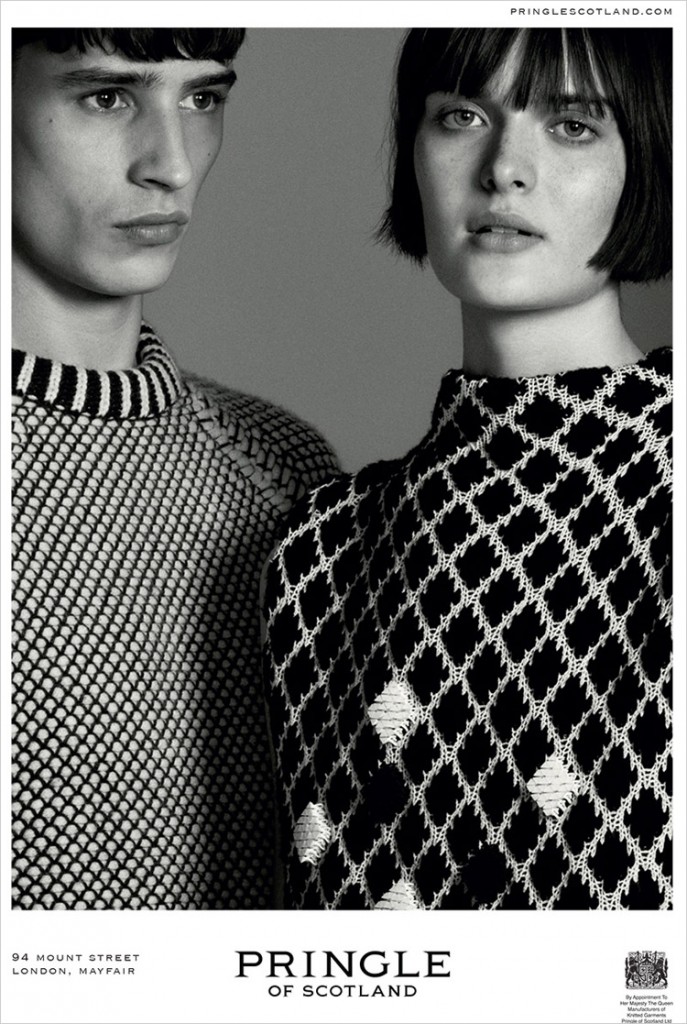 Sam Rollinson & Adrien Sahore for Pringle of Scotland FW4.15