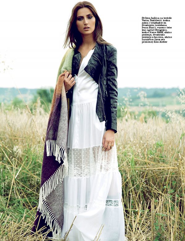Maja Latinovic for Elle Serbia by Milos Nadazdin