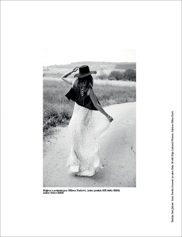 Maja Latinovic for Elle Serbia by Milos Nadazdin