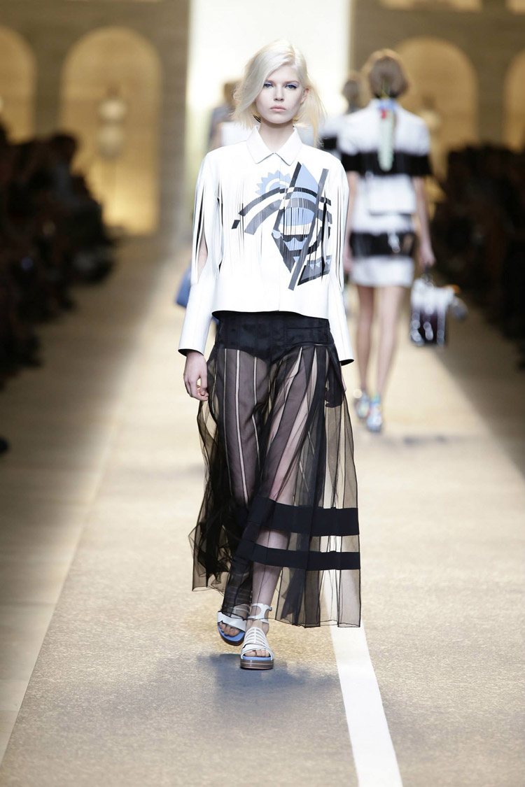 Fendi Spring Summer 2015 Womenswear Collection