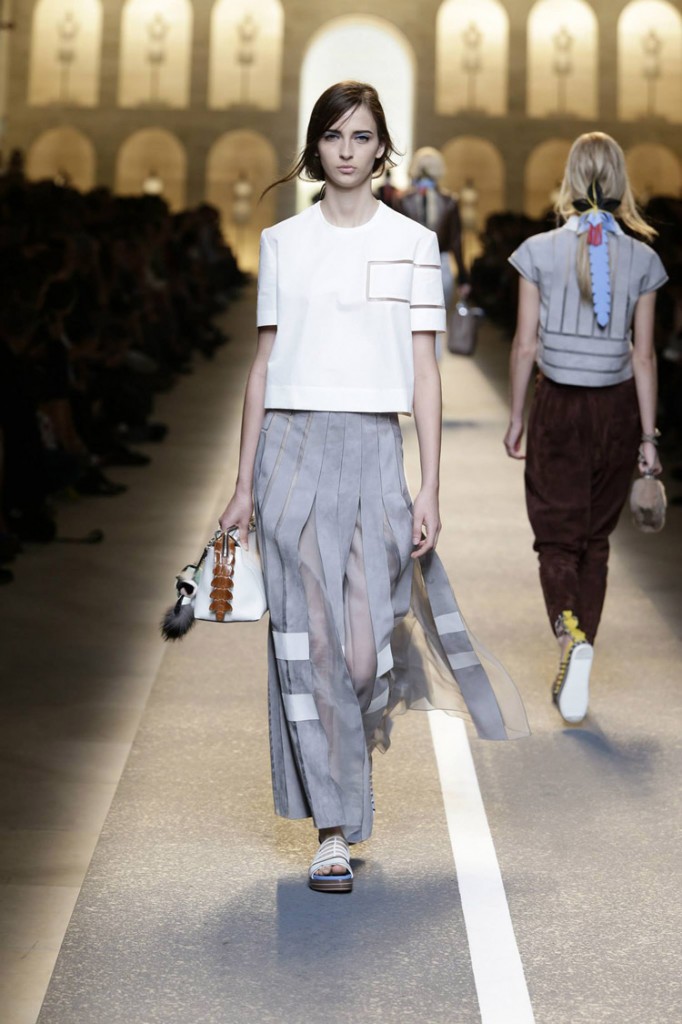 Fendi Spring Summer 2015 Womenswear Collection