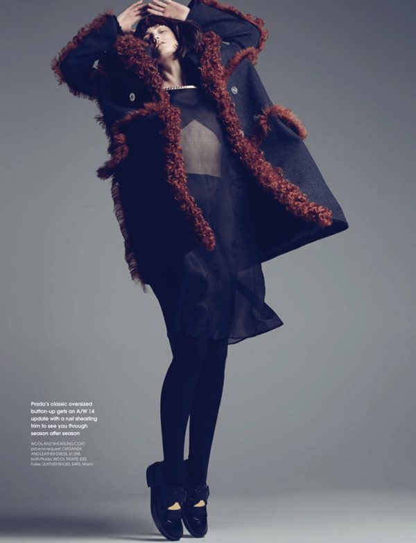 Sam Rayner by Max Abadian for Red Magazine