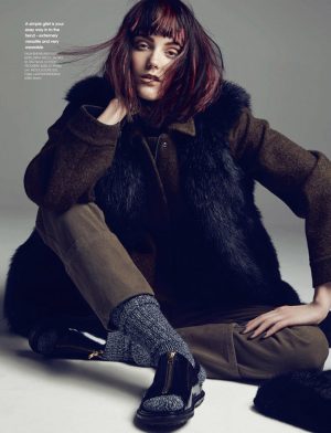 Sam Rayner by Max Abadian for Red Magazine