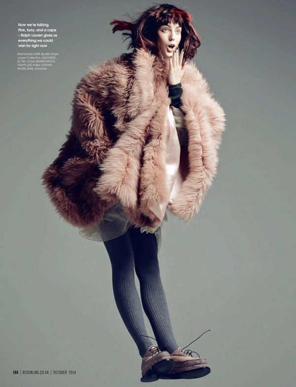 Sam Rayner by Max Abadian for Red Magazine