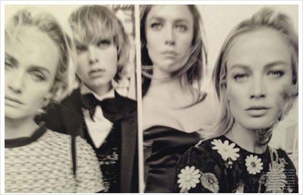 Vogue Italia's 50th Anniversary Issue by Steven Meisel