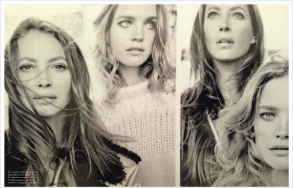 Vogue Italia's 50th Anniversary Issue by Steven Meisel