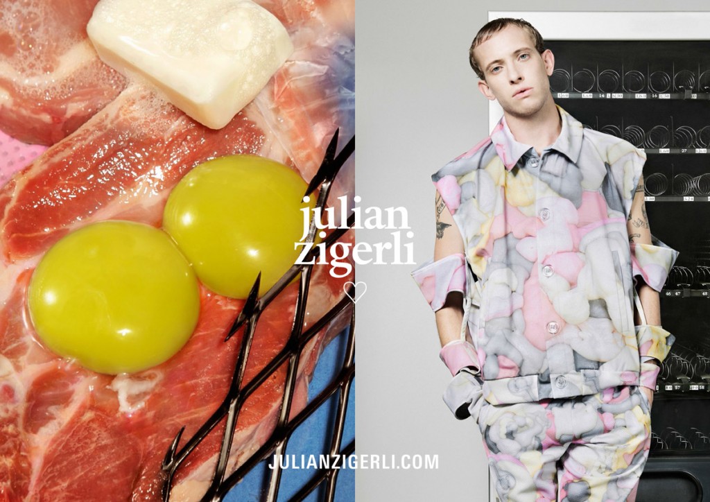 Daniel Pitout for Julian Zigerli Spring Summer 2015