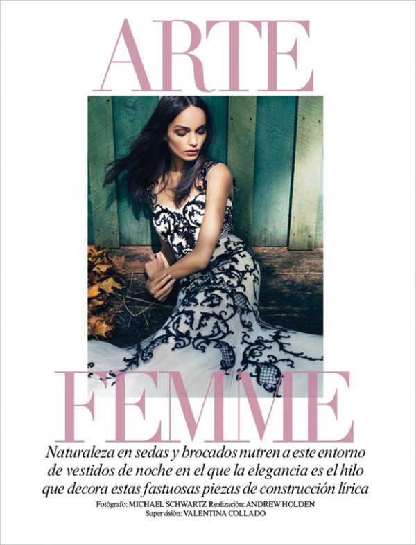 Luma Grothe by Michael Schwartz for Vogue Mexico
