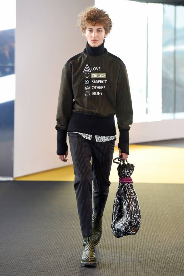 #PFW KENZO Menswear Fall Winter 2015