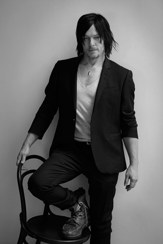 Norman Reedus for L’Uomo Vogue by Eric Guillemain