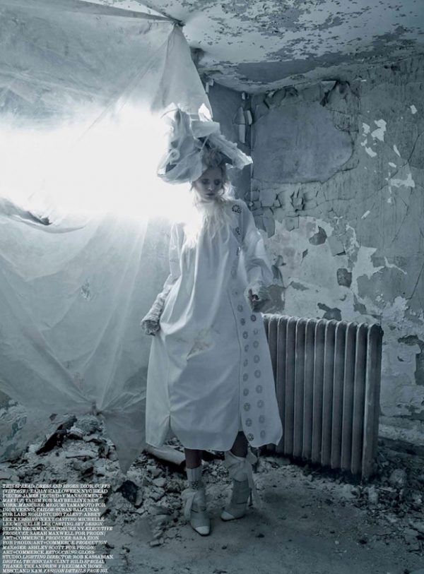 Abbey Lee for Interview Magazine by Fabien Baron