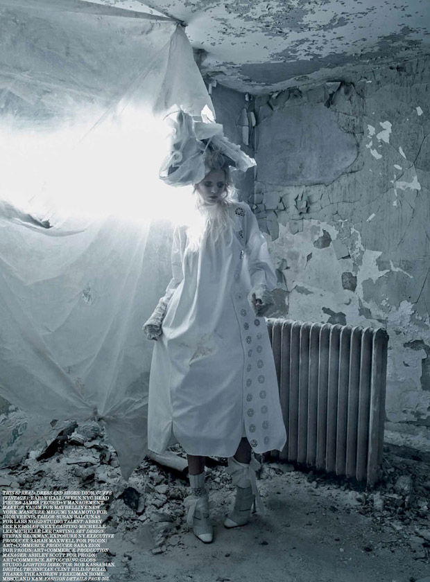 Abbey Lee for Interview Magazine by Fabien Baron