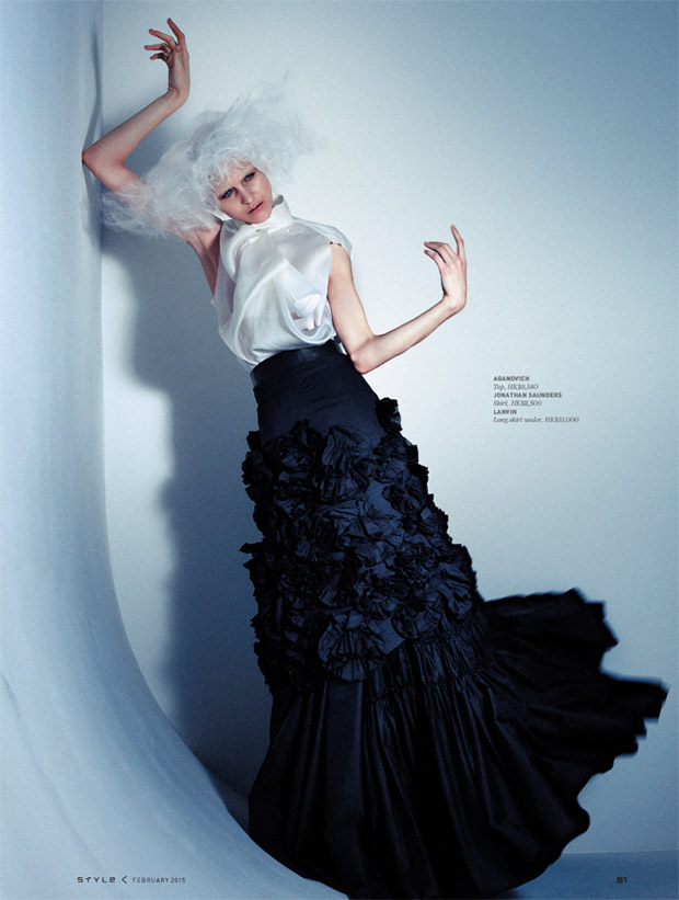 Lida Fox for SCMP STYLE by Takahiro Ogawa