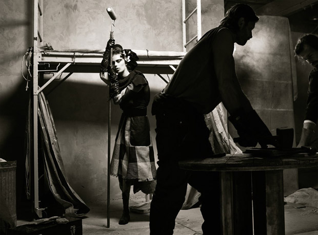 The Heart of the Machine by Steven Meisel for Vogue Italia