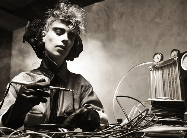 The Heart of the Machine by Steven Meisel for Vogue Italia