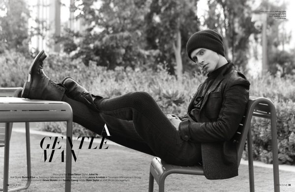 Top Model Ryan Taylor for D'SCENE Magazine