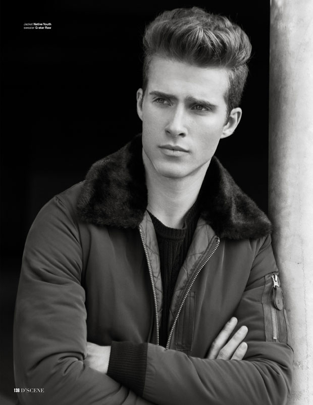 Top Model Ryan Taylor for D'SCENE Magazine