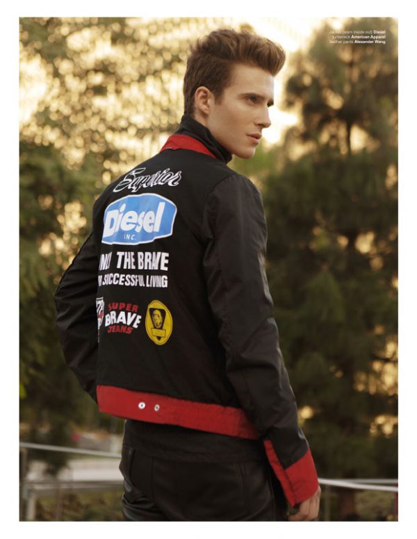 Top Model Ryan Taylor for D'SCENE Magazine