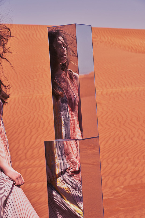 Angelika Banach by Greg Adamski for Bazaar Art Arabia