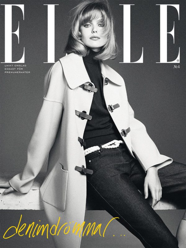 Frida Gustavsson for Elle Sweden by Andreas Sjodin