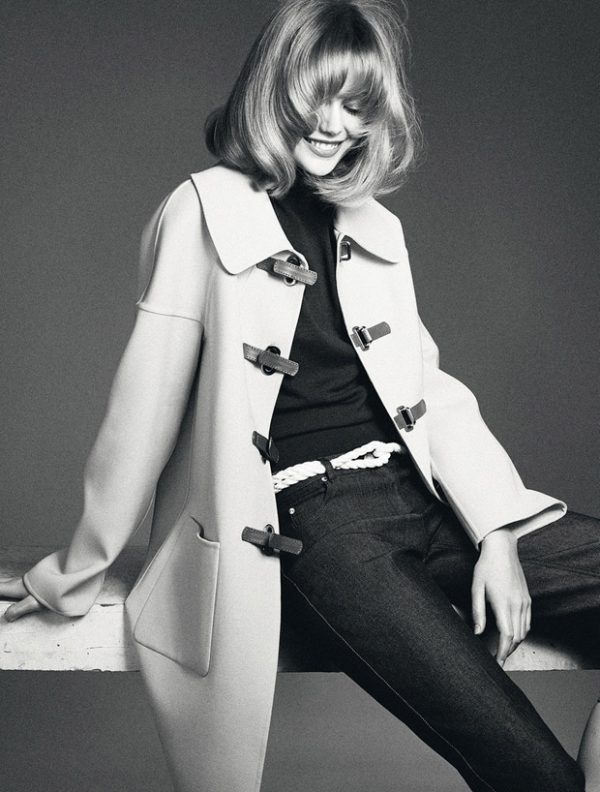 Frida Gustavsson for Elle Sweden by Andreas Sjodin
