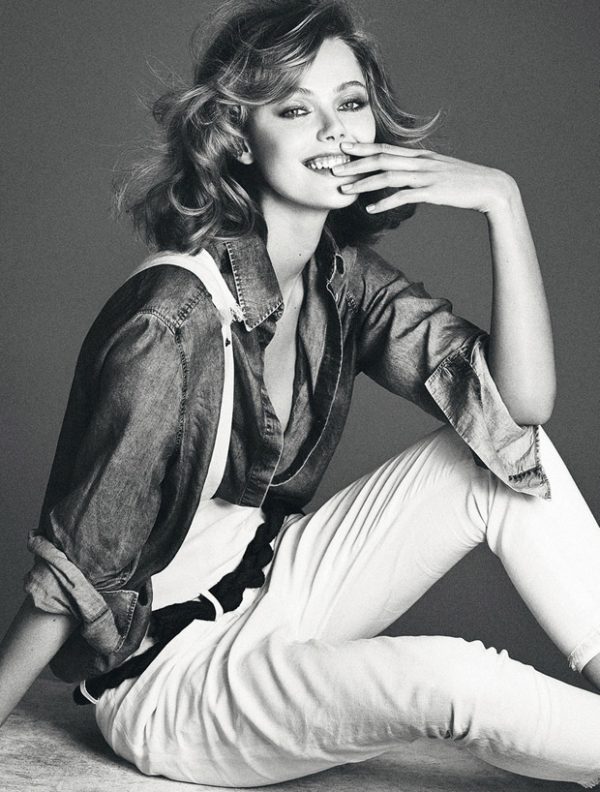 Frida Gustavsson for Elle Sweden by Andreas Sjodin