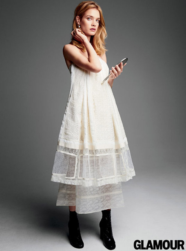 Natalia Vodianova for Glamour US by Patrick Demarchelier