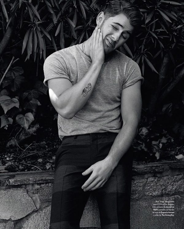 Nick Jonas for Icon Magazine by Michael Schwartz