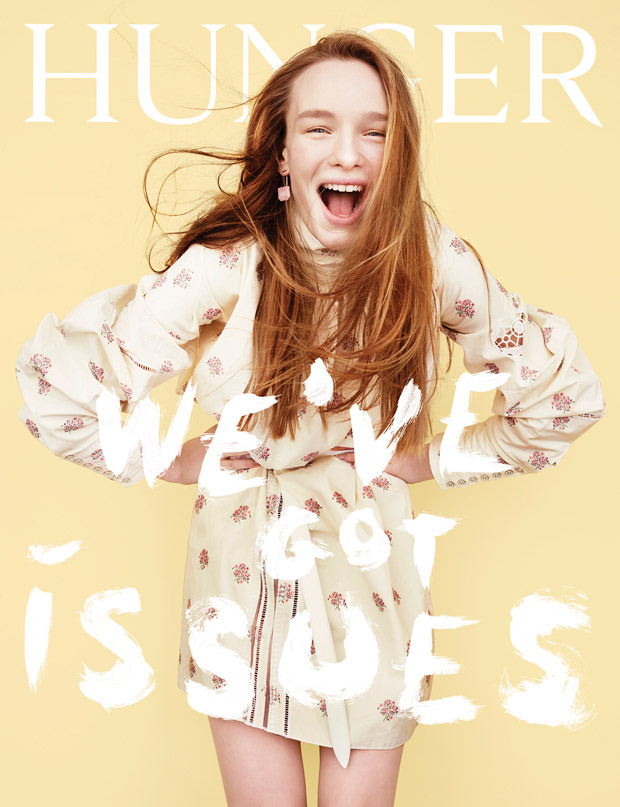 Hunger Magazine Spring Summer 2015 Covers by Rankin
