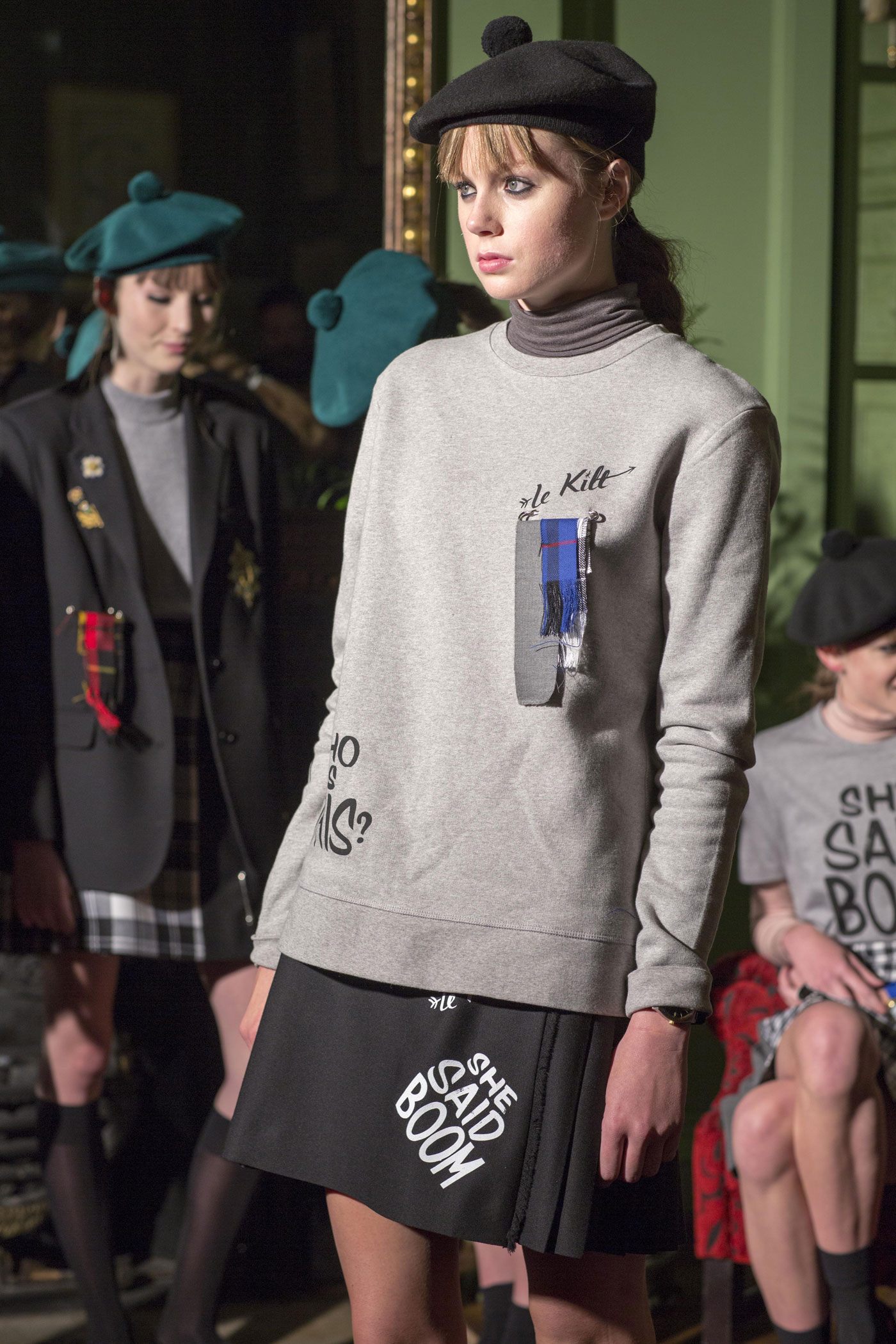 #LFW Le Kilt Fall Winter 2015 Collection