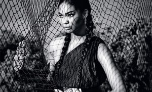 Chanel Iman for Marie Claire UK by James Macari