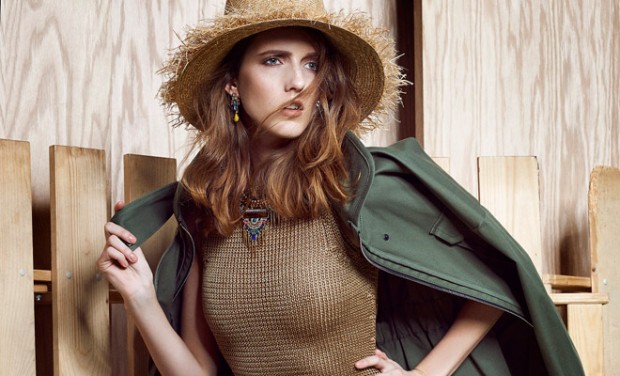 Iris Egbers for ELLE Bulgaria by Damien Kim & DaVian Lain