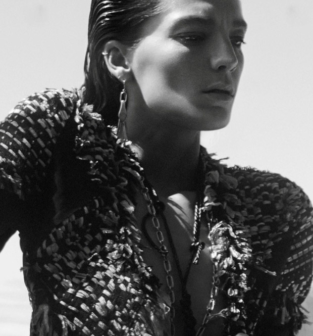 Daria Werbowy by David Sims for Vogue Paris