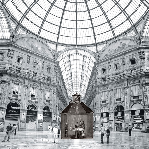 Kaleidoscope by PRADA Takes Galleria Vittorio Emanuele