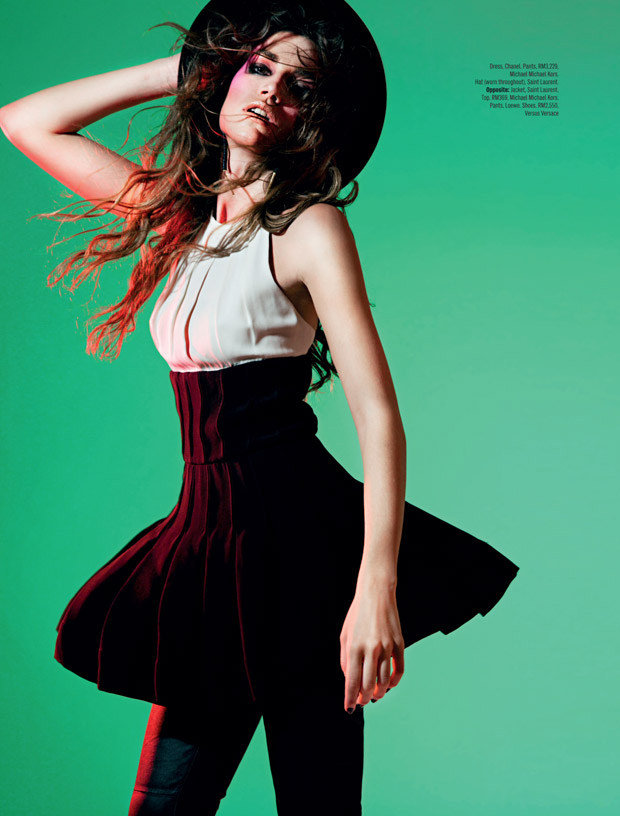 Pop Star by Carlos Khu for ELLE Malaysia
