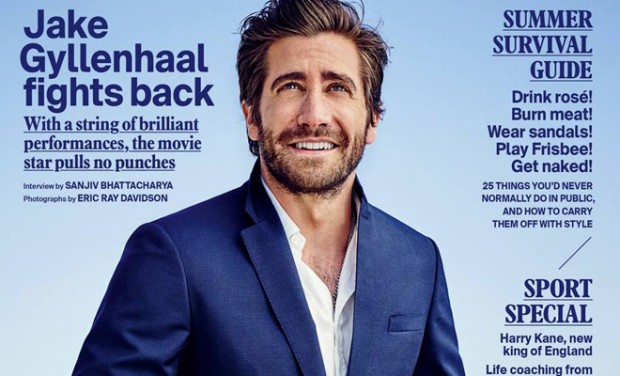 Jake Gyllenhaal for Esquire UK by Simon Robins