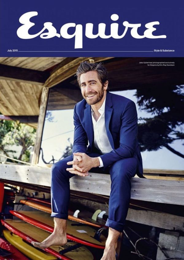 Jake Gyllenhaal for Esquire UK by Simon Robins