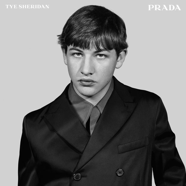 Scoot McNairy, Michael Shannon, Tye Sheridan As The Faces of PRADA
